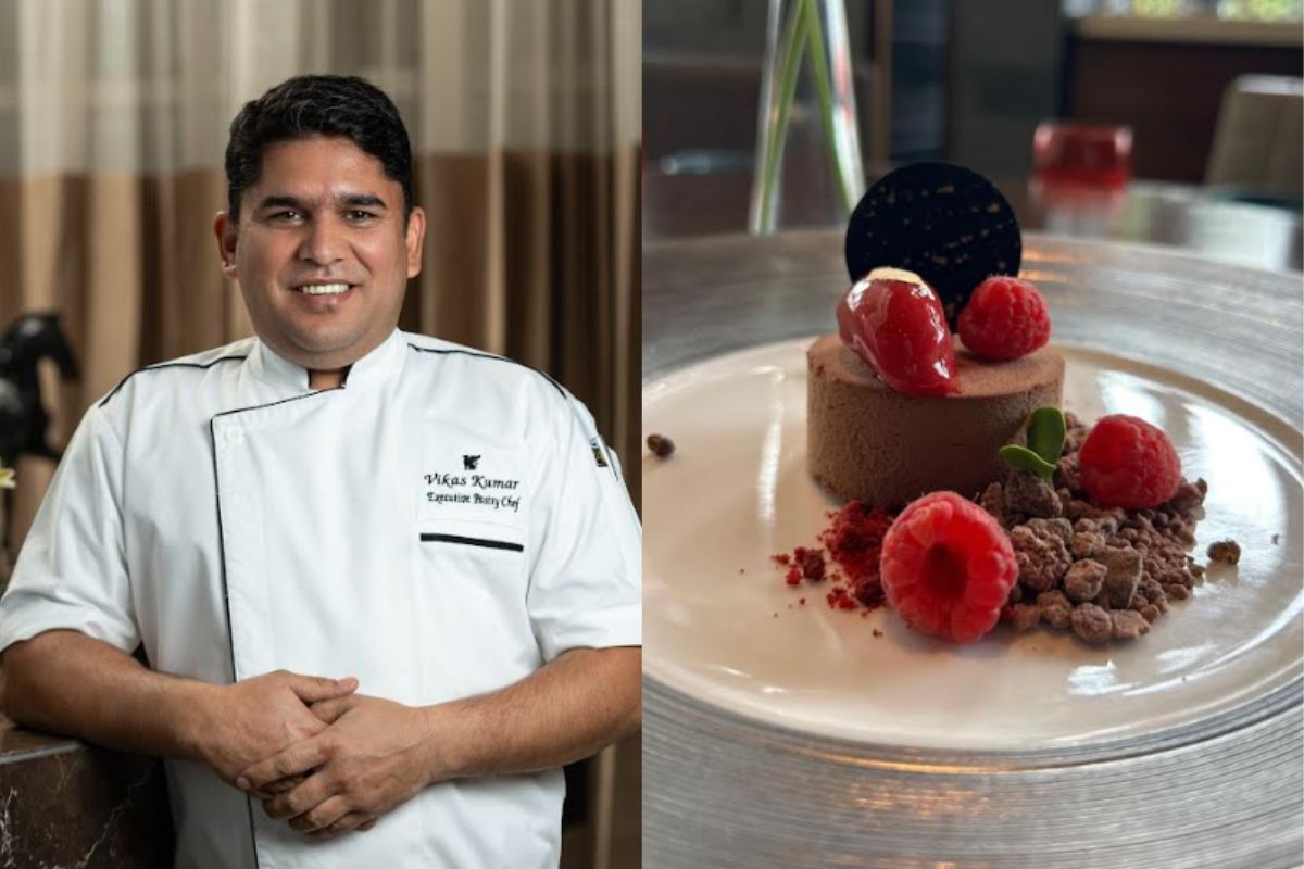Chocolate, Raspberry & Szechuan Pepper Dessert Recipe By Chef Vikas Kumar
